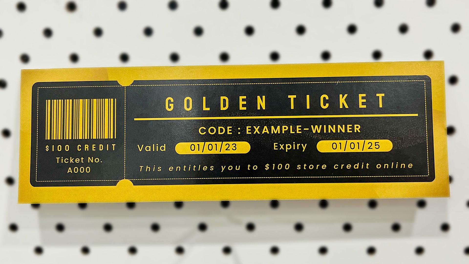 Plyco's Golden Ticket Giveaway