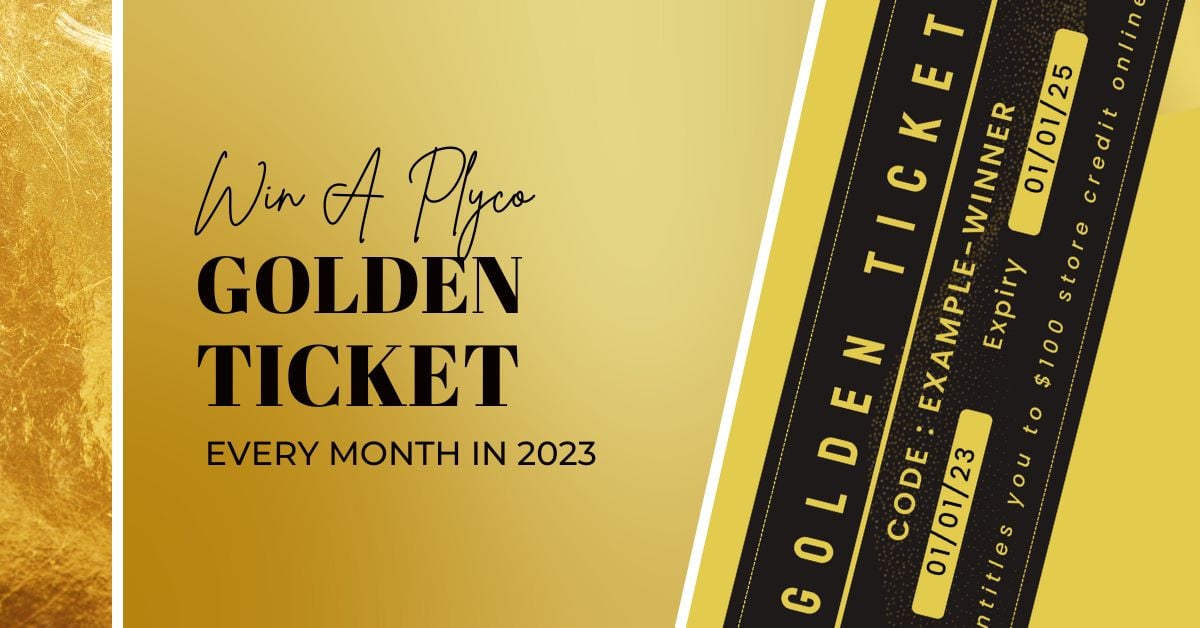 Plyco's Golden Ticket Giveaway