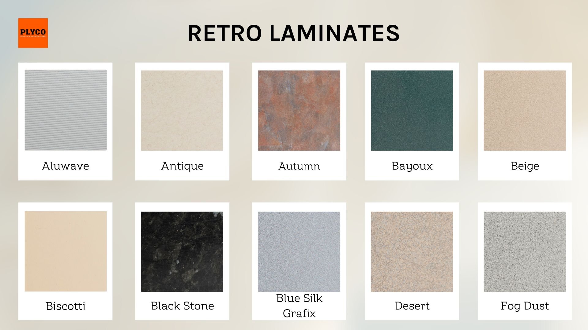 Rare Retro Laminates Available Now!