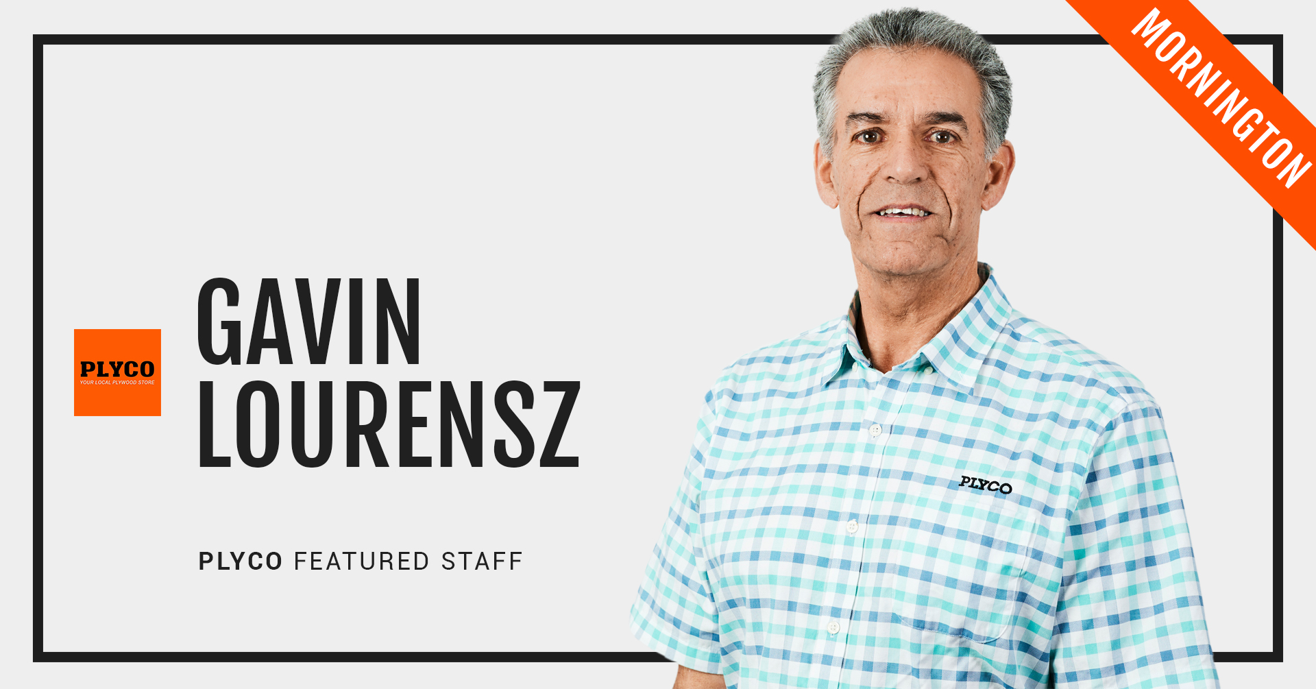 Meet The Team: Gavin Lourensz